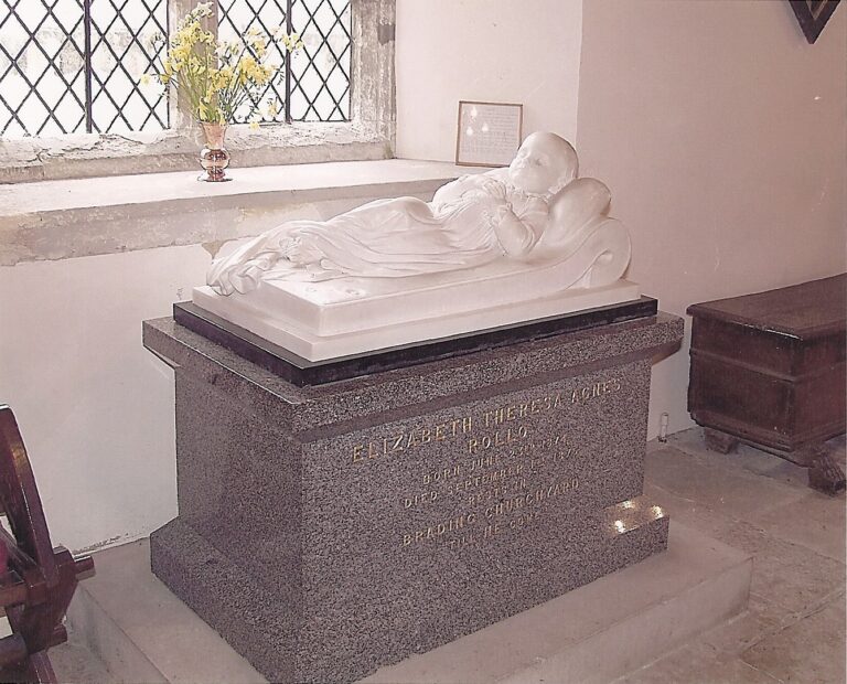 Brading Community Archive Photo of the Elizabeth Rollo memorial in St ...